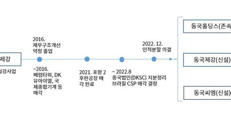 특징주 동국제강 ‘인적분할 지주사 전환에 이틀째 약세 조선비즈