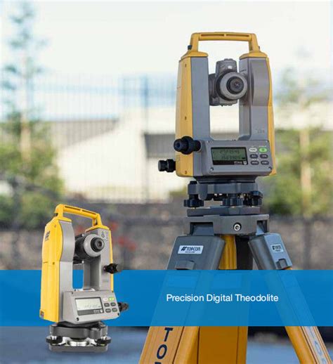 Model Topcon Dt 300 Series Electronic Digital Theodolite 5 7 9 Topcon Theodolite