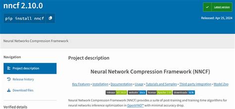 New Nncf Version Released For Int8 Ptq Maksim Proshin Posted On The Topic Linkedin