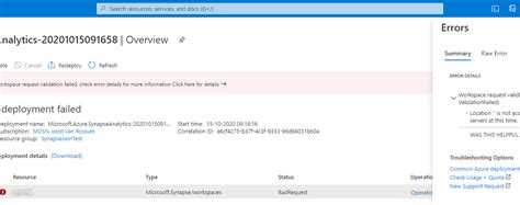 microsoft bi tools synapse snack no new azure sql database allowed