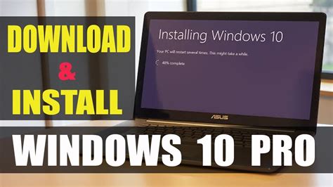 Installing Windows 10
