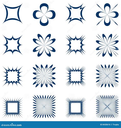 Design Elements Set Vector Stock Vector Illustration Of Logotype Collection 8430616
