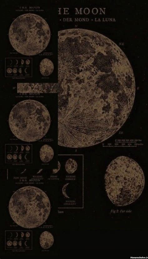 30 عکس از زیبایی‌های ماه برای تصویر زمینه دلنشین