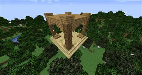 Basic Survival Spawn For Use With Structure Blocks Minecraft Map