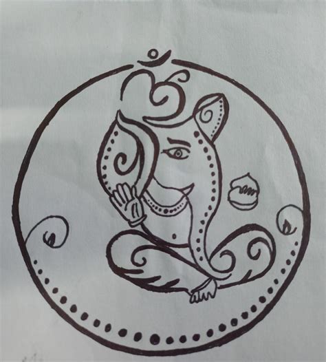 Ganesh Ji Drawing By Artgallery2527 On Deviantart