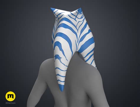 ⭐ Ahsokas Lekku Mold Star Wars Ahsoka Series・ 3d File For 3d