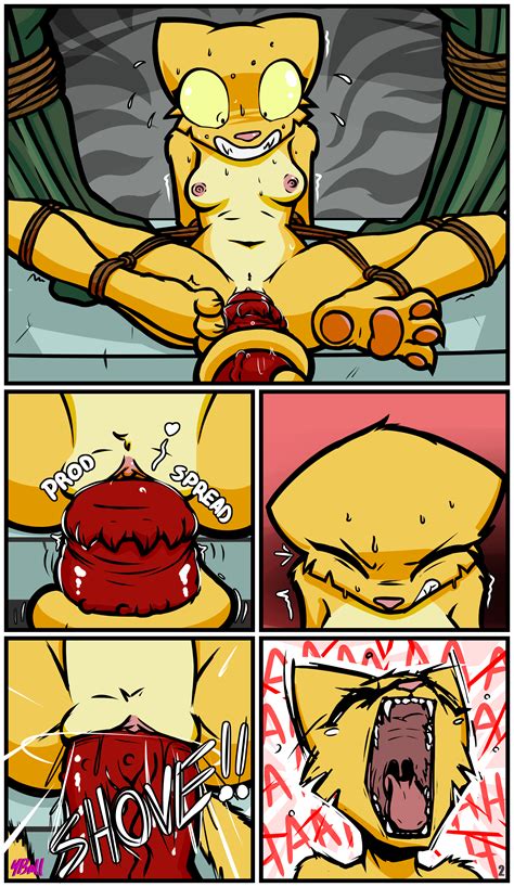 Rule 34 Absurd Res Anthro Bethesda Softworks Big Penis Border Comic
