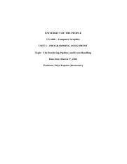 Programming Assignment 5 Docx UNIVERSITY OF THE PEOPLE CS 4406