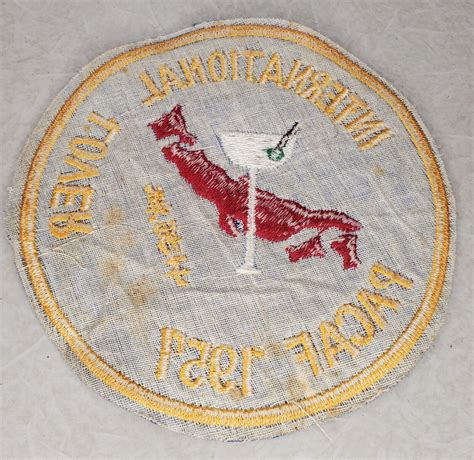Vietnam War Era Embroidered Uniform Patch Pacaf 1957 International