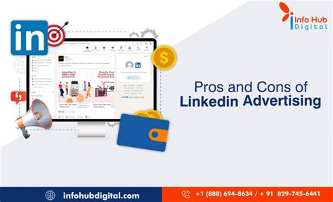 Pros And Cons Of Linkedin Advertising Info Hub Digital