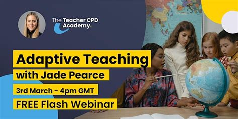 Free Flash Webinar Adaptive Teaching With Jade Pearce Innerdrive