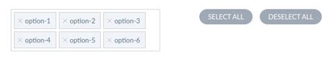 How To Select And Deselect All Options In Select Box