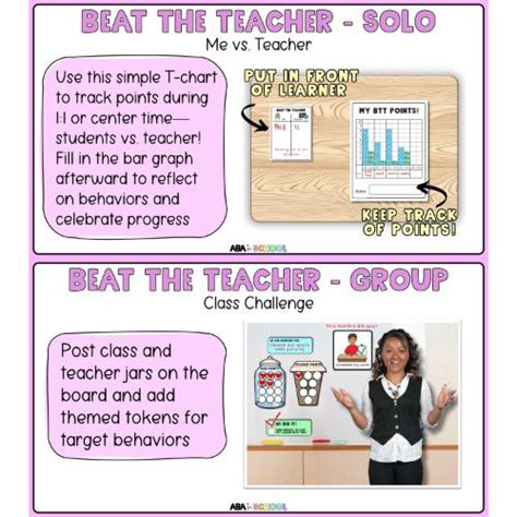 Classroom Store Beat The Teacher Behavior Mgmt Aba In School