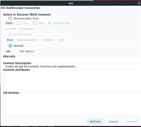 IIO Oscilloscope Q A Linux Software Drivers EngineerZone