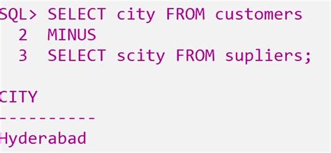 UNION UNION ALL MINUS Set Operators In SQL Made Easy Lec