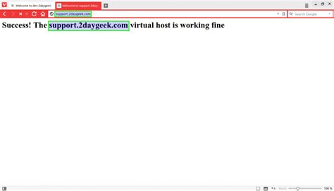 Setup Apache Virtual Hosts On Centos Rhel And Fedora 2daygeek
