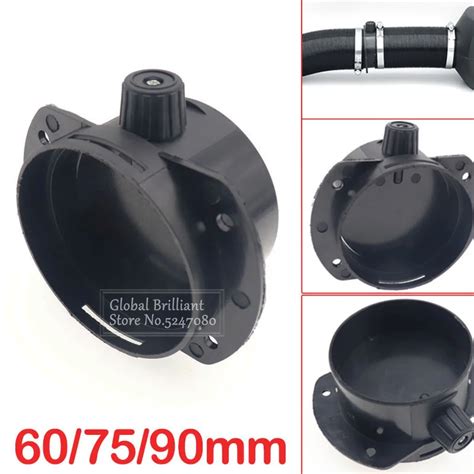 Webasto Eberspacher용 자동차 히터 덕트 감속기 배기 파이프 호스 튜브 커넥터 덕트 파이프 조이너 60mm