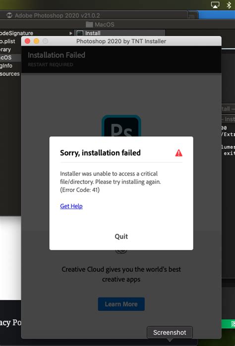 Error Message Adobe Community 11017795