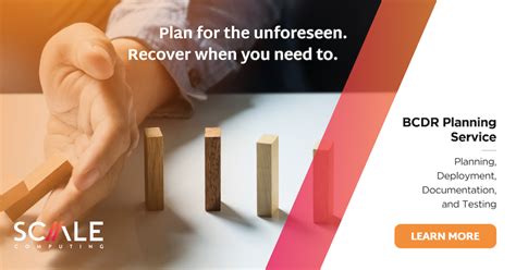 shield your organization with built in disaster recovery from scale…