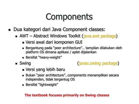 Ppt Pengantar Gui Frames Simple Components Dan Layouts Powerpoint Presentation Id 3552909