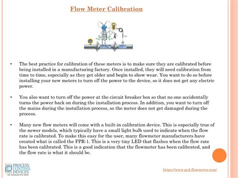 PPT What Is Flow Meter Calibration Procedure Of Calibration PowerPoint Presentation ID 10862530
