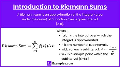 Unit 6 2 Approximating Integrals Using Riemann Sums Notes And Practice Questions Ap® Calculus
