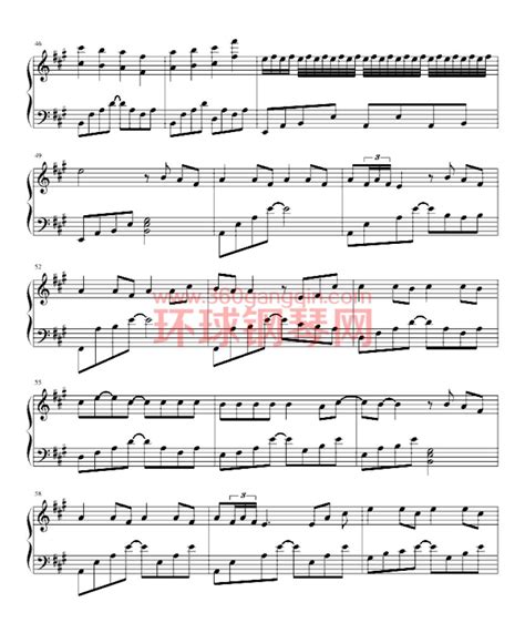 青花瓷 周杰伦钢琴谱 周杰伦青花瓷钢琴谱 环球钢琴网