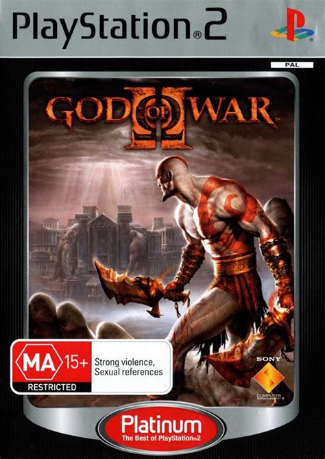 God Of War Ii Cover Or Packaging Material Mobygames