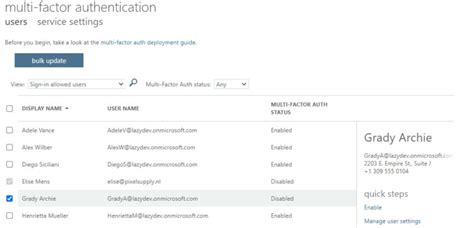 [powershell] enable mfa for office 365 users — lazyadmin