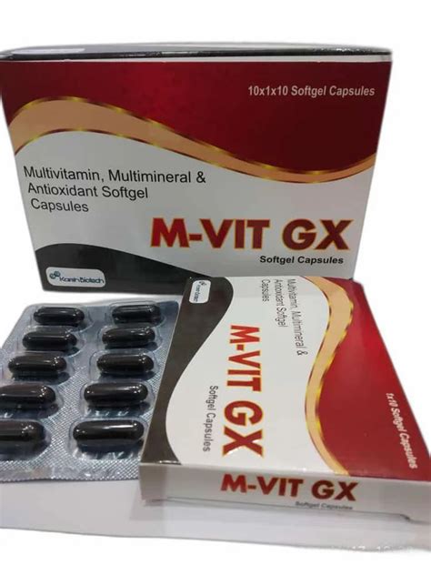 Multivitamin And Antioxidant Capsules 10110 At ₹ 540box In Pinjore