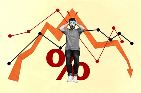 복합 트렌드 아트웍 스케치 이미지 3d 사진 콜라주 거대한 그래픽 화살표가 충격을 받은 젊은 남자 머리에 손을 잡고 판매 저렴한 가격 35 39세에 대한 스톡 사진 및 기타