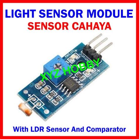 jual light sensor module ldr modul sensor cahaya arduino tiga 3