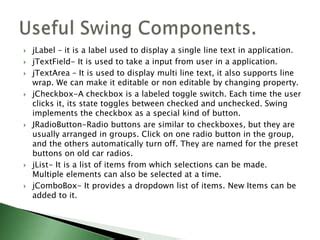 Basic Of Java Netbeans PPT