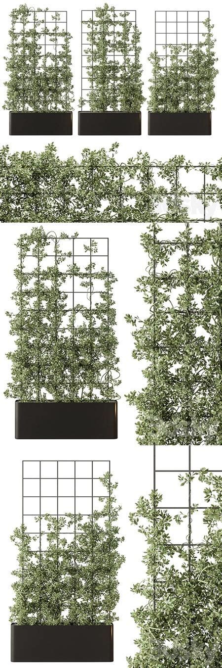 Vertical Garden Partiton Set 101 Down3dmodels