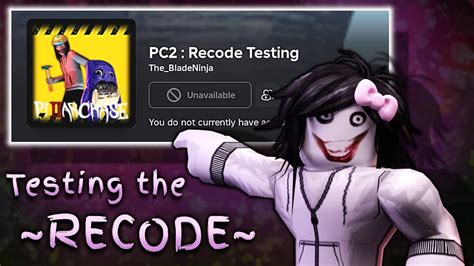 Pillar Chase 2 The Recode Testing Youtube