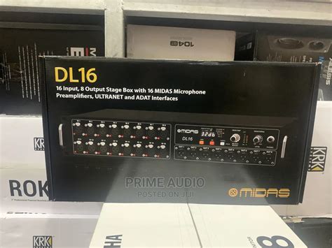 Midas DL16 16 Input Stage Box Extension For Digital Mixers In Ojo Musical Instruments Gear