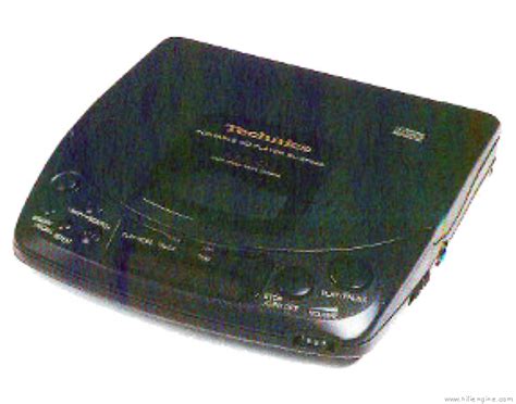Technics SL XP440 Portable CD Player Manual HiFi Engine