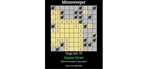 Github A6h1gnaminesweeper