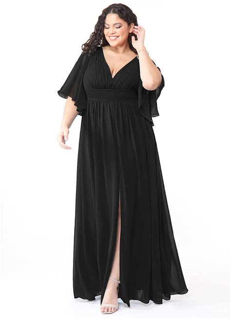 Plus Size Black Bridesmaid Dresses Azazie