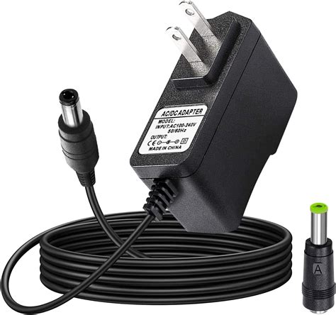 9v Ac Dc Casio Keyboard Charger Power Adapter Compatible For Casio Keyboard Piano Ad