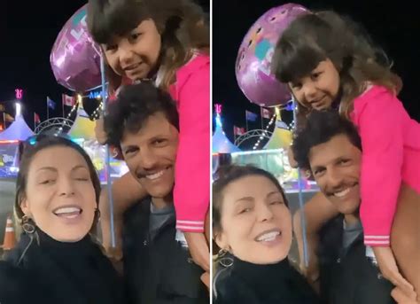 Sheila Mello Curte Noite De Circo Com O Namorado Feijão E A Enteada Vídeos Quem Quem News