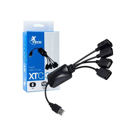 Hub USB Xtech 4x1 SerexChile Computación y Telefonía Móvil