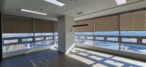 대전블라인드 우드블라인드가 설치된 우리사무실 감성인테리어 완성 네이버 블로그