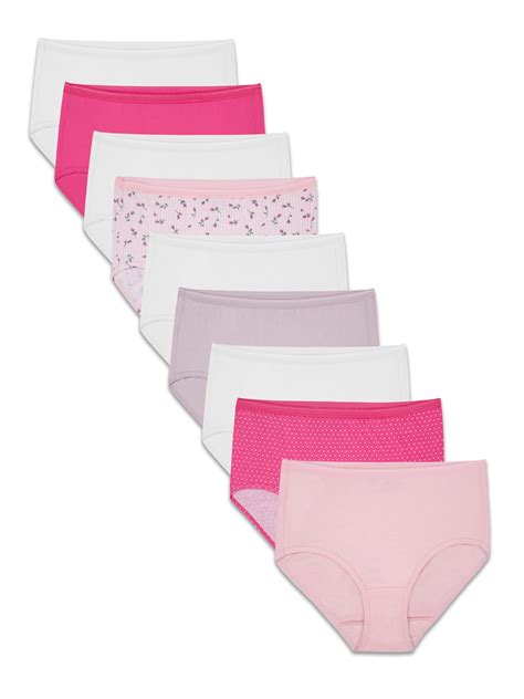 Fruit Of The Loom Fruit Of The Loom Womens Cotton Brief Panties 9