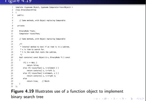 In C Implement Class Set Using A Binary Search