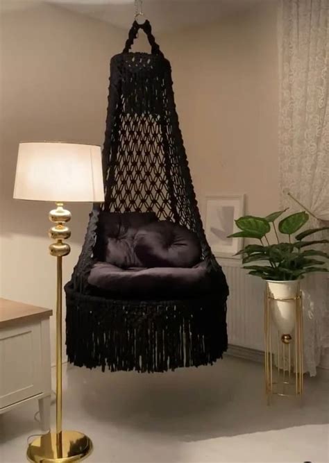 Handmade Macrame Swing The Colours