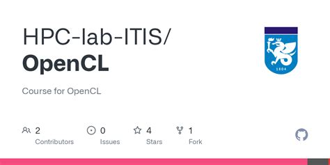 Github Hpc Lab Itisopencl Course For Opencl