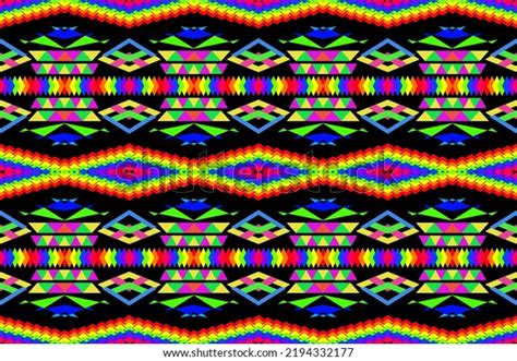 Decoration Colorful Geometric Shape Form Pattern Stock Vector Royalty Free 2194332177