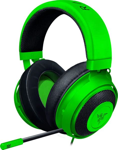 Razer Kraken Wired Gaming Headset For Pc Ps Ps Switch Xbox X S And Xbox One Green Rz