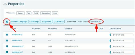Exporting Property Details Pebble